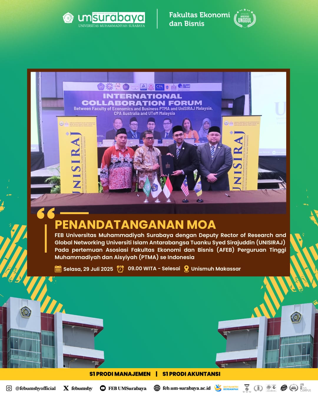 Fakultas Ekonomi dan Bisnis | FEB UMSurabaya